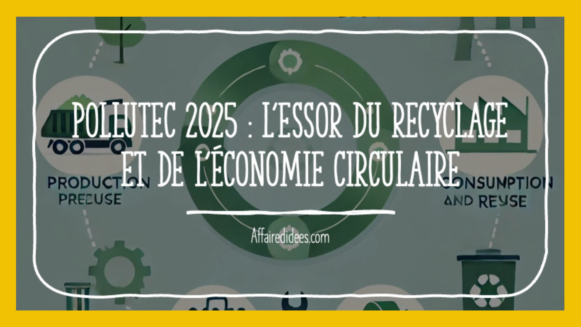 Pollutec 2025 : L’essor du recyclage et de l’économie circulaire