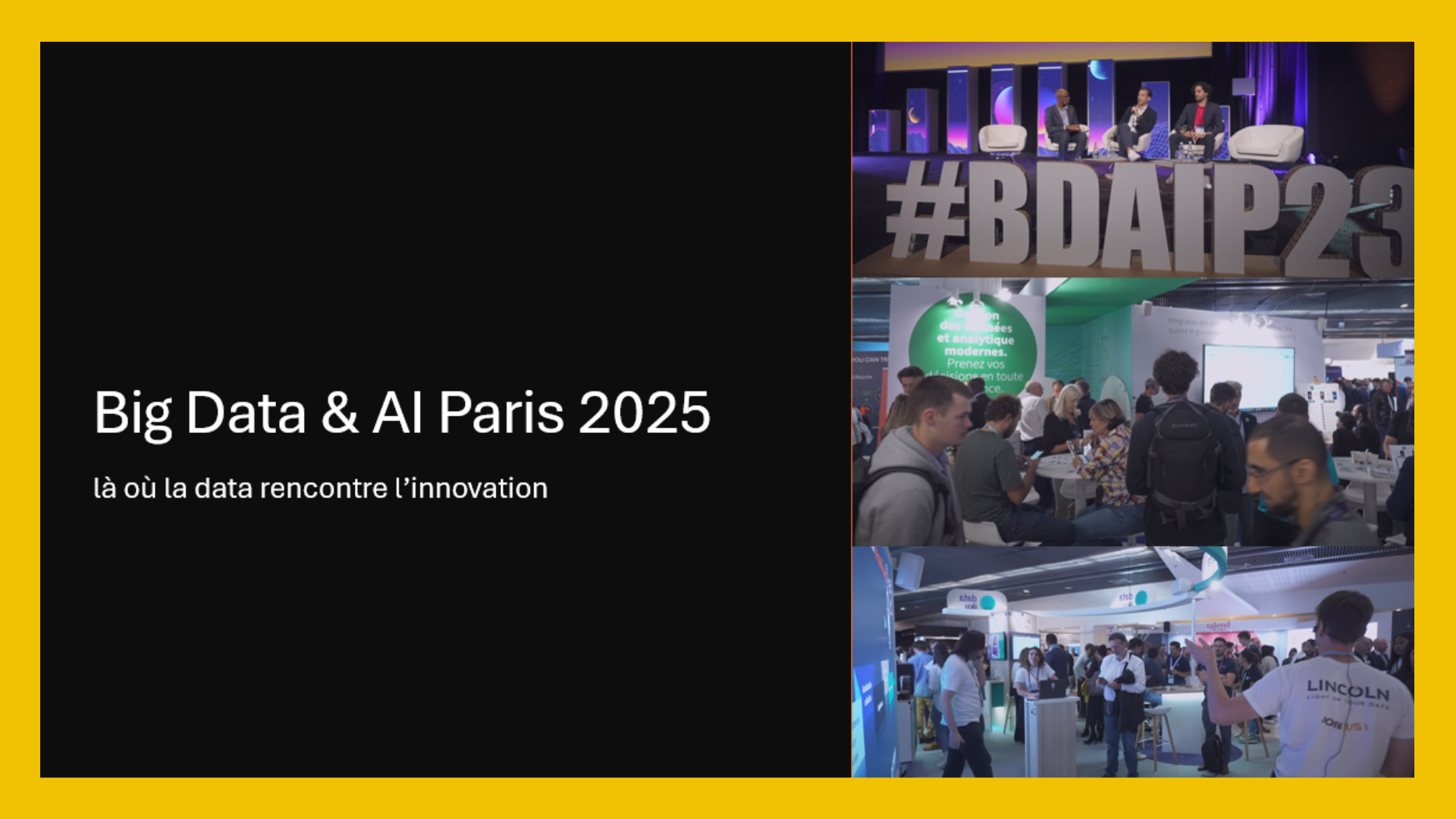 Big Data & AI Paris 2025 : le salon incontournable de la data et de l’iA